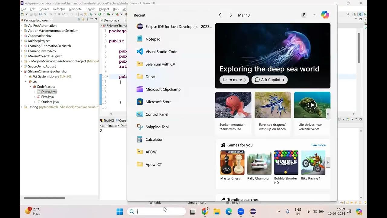 4) Method,class, Access Modifiers, Encapsulation,Package, - YouTube