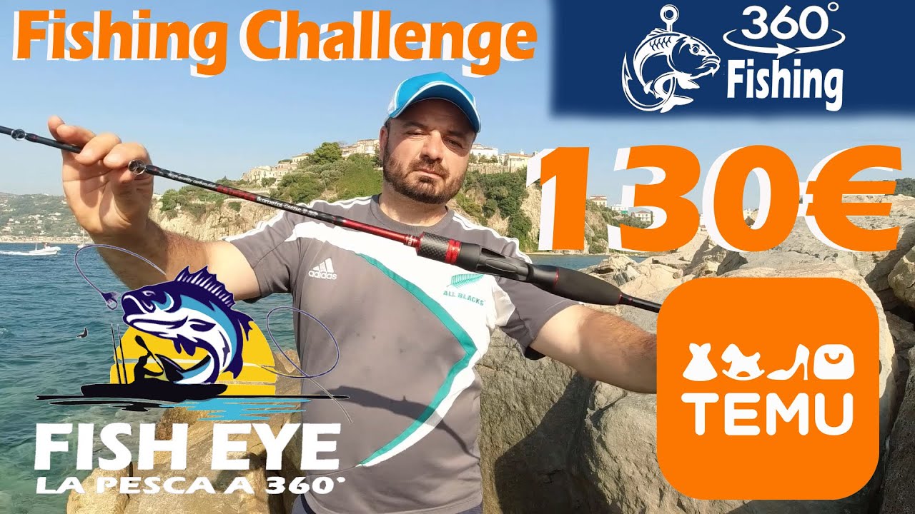 Acquistare su Temu 130€ un combo per pescare dal kayak..? ne vale la ...