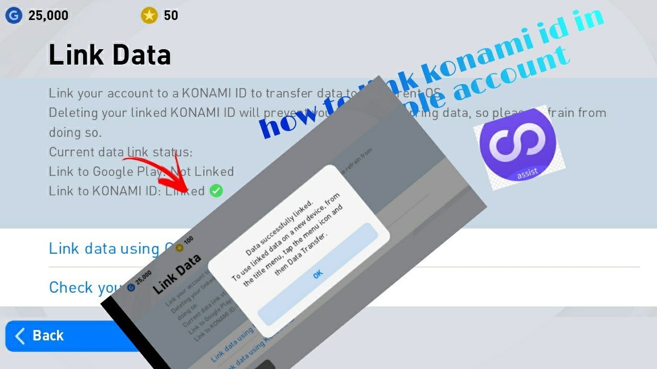 How to link konami Id in multiple account - YouTube