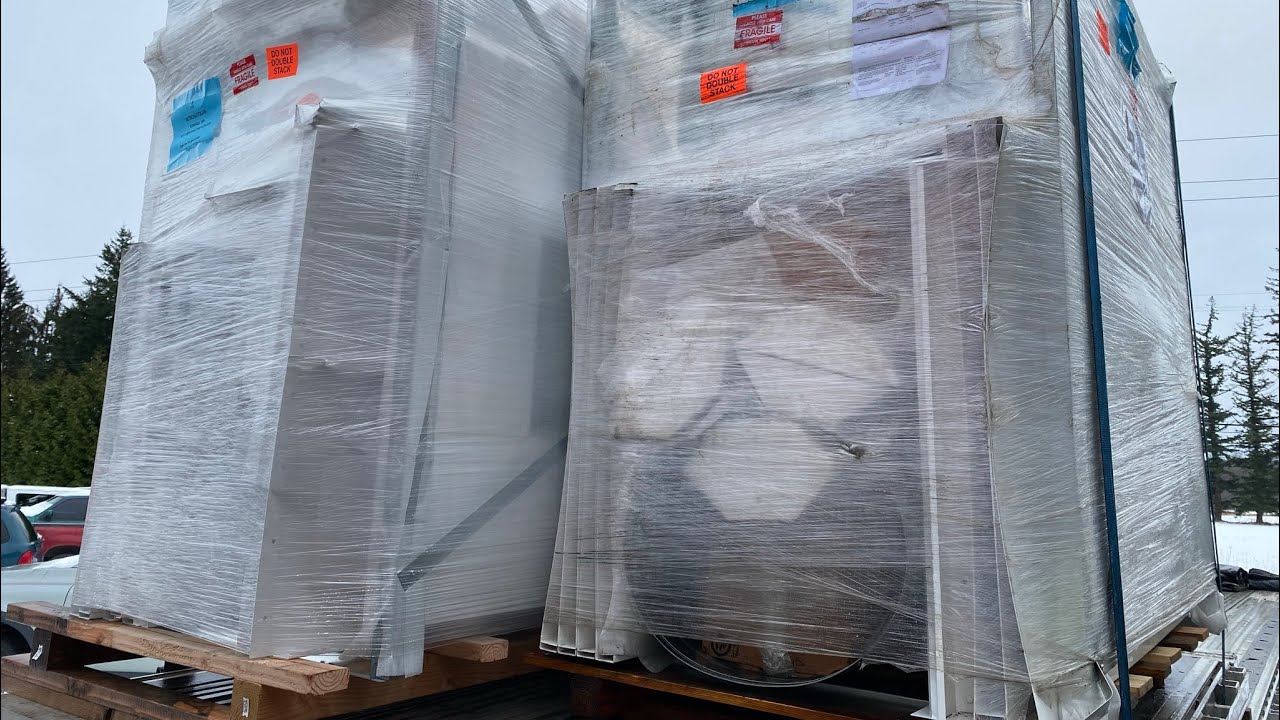 NEW spray booth delivery | M-tek spray booth | Part 2 - YouTube