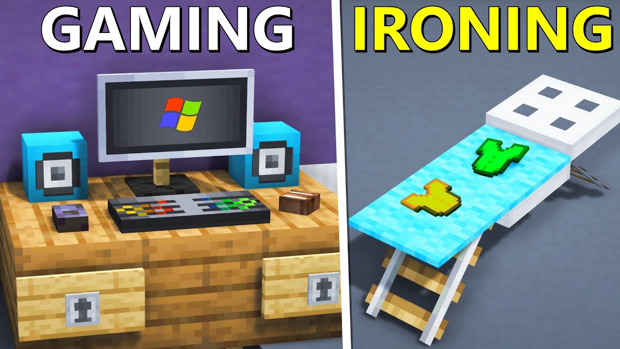 BEST Interior Build Hacks YOU Will Ever SEE in Minecraft! - YouTube
