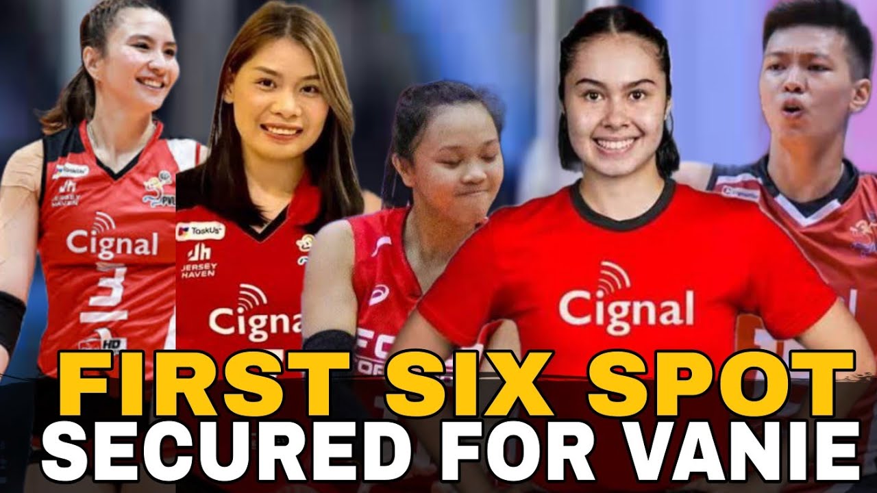CIGNAL SPIKERS OFFICIAL LINE-UP, 6 OPEN HITTERS, 4 MIDDLES, ONLY 1 ...