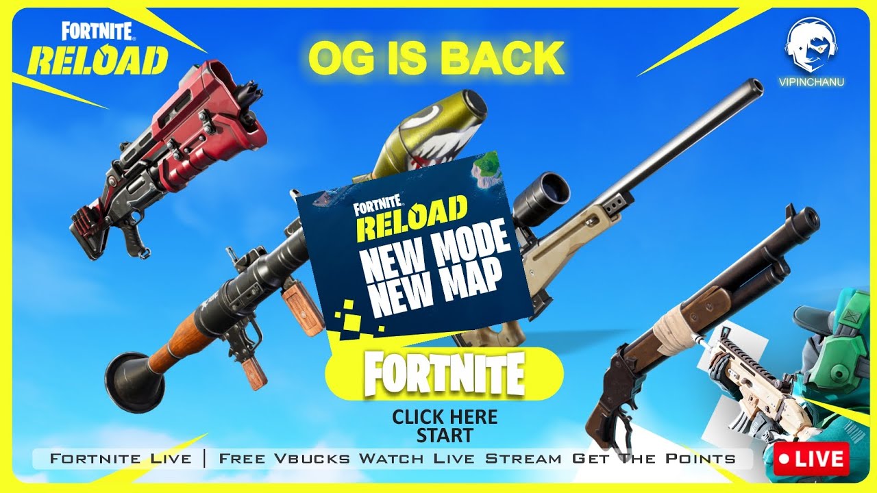 🔴 Fortnite item shop today || 🔴 NEW SNIPER *UPDATE* OUT | NEW RELOAD OG ...