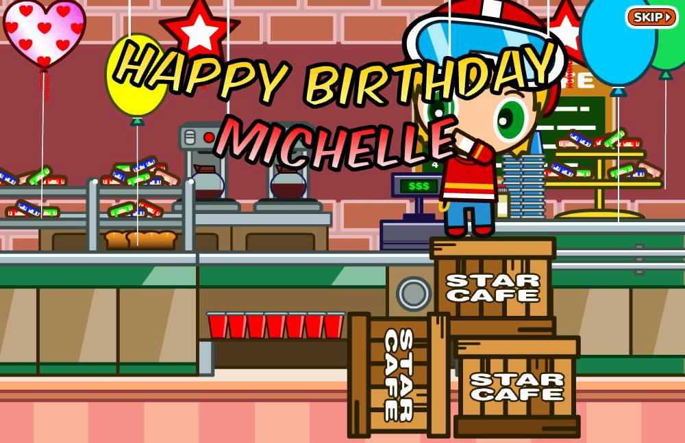 Fantage: Happy Birthday Michelle Opening Movie - YouTube
