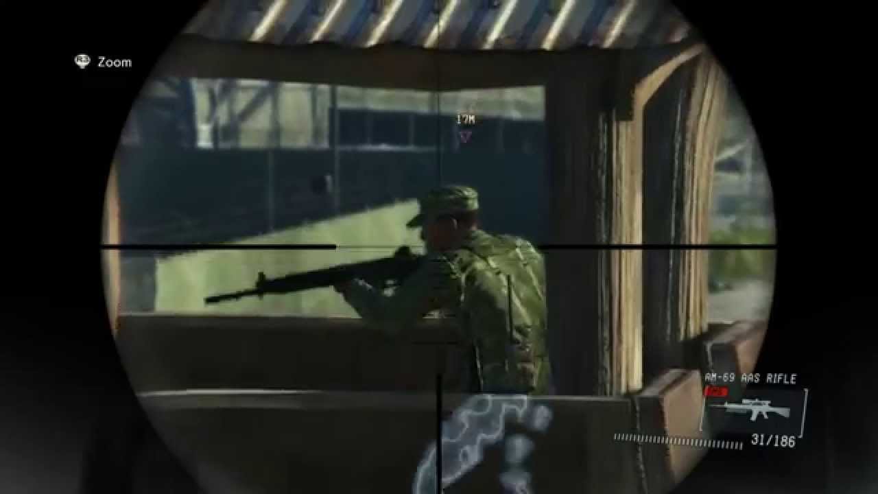 Invisible Ladder METAL GEAR SOLID V: GROUND ZEROES - YouTube