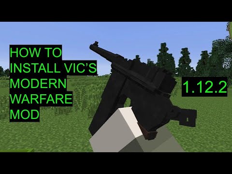 How to download Vic's Modern Warfare mod in Minecraft - YouTube