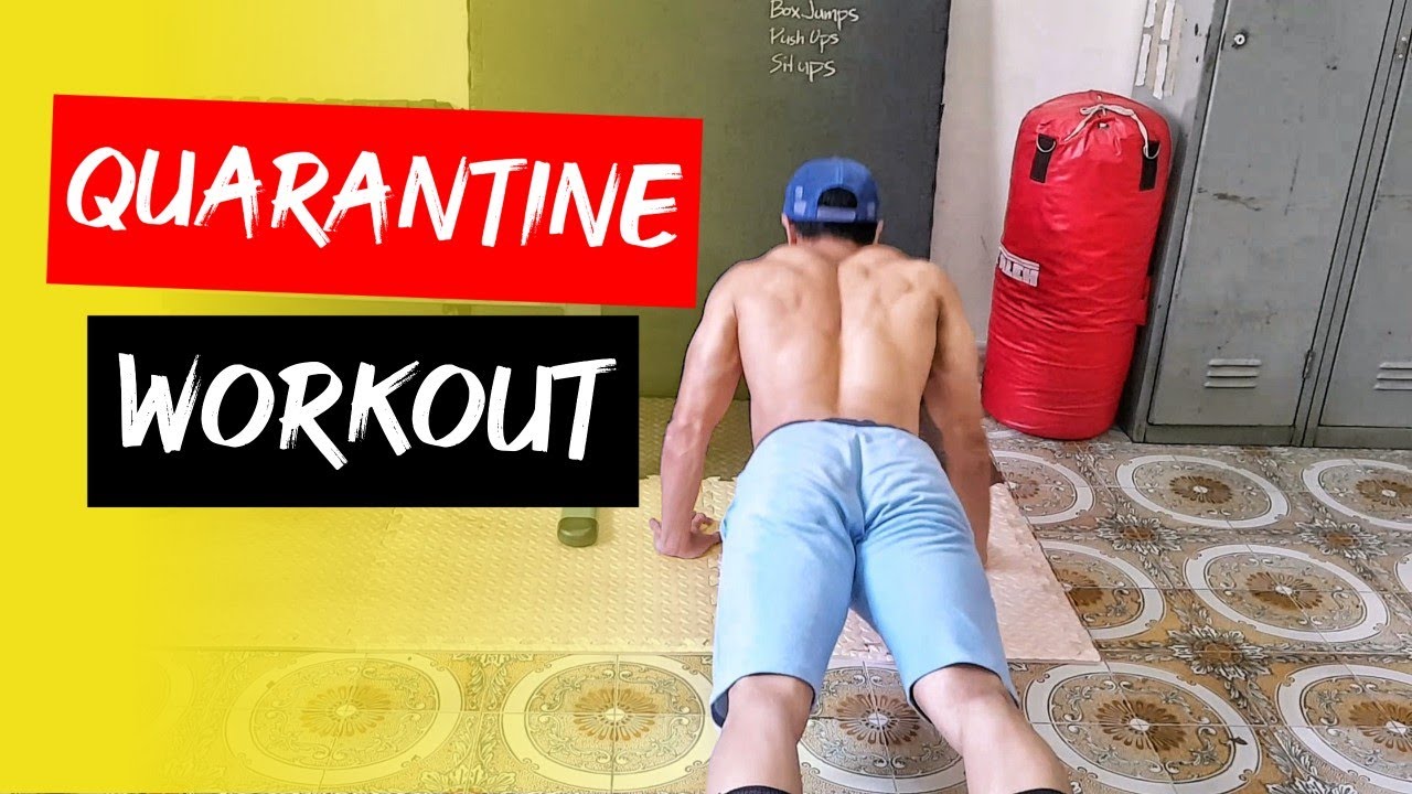 Quarantine full body workout at home. No equipment needed. - YouTube