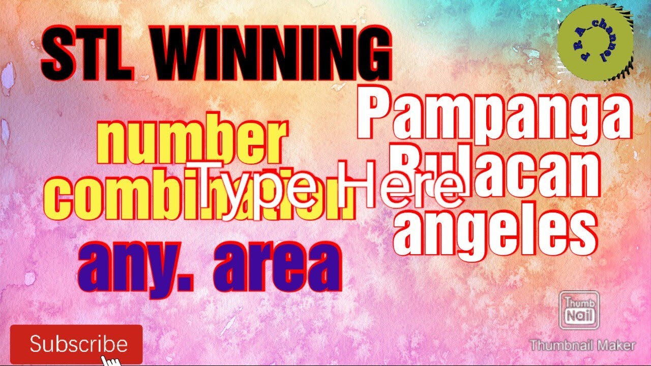 stl winning number combination - YouTube