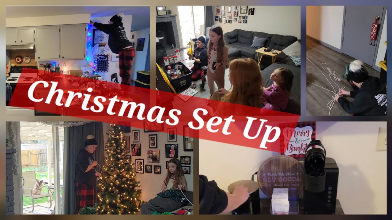 🎄 Christmas Decorating | Cozy Holiday Home Setup - YouTube