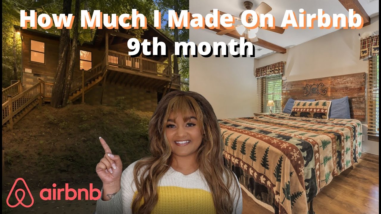 How much my Airbnb Made: 10th month Update: Airbnb earnings: Airbnb ...