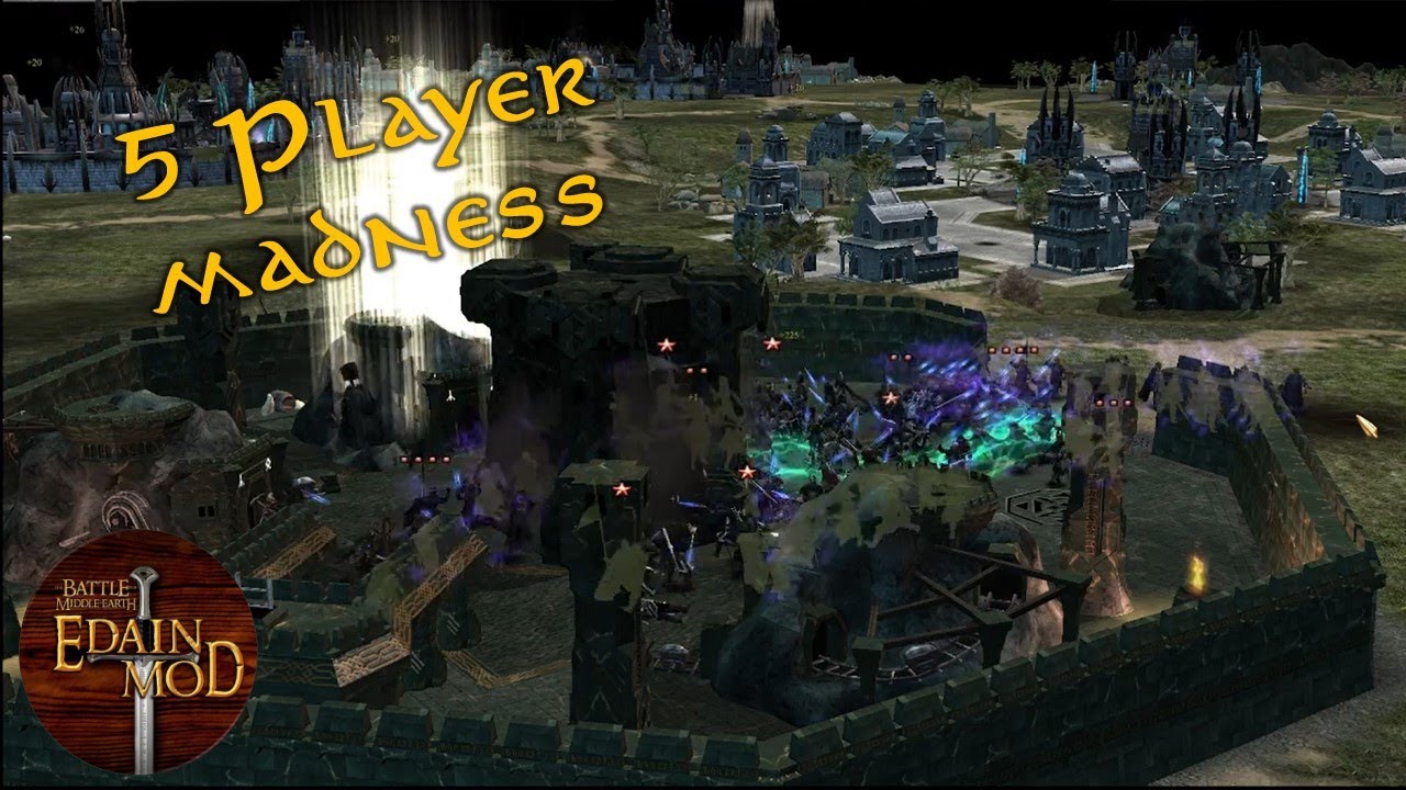Expand fast on 5 player maps or lose out | Edain Mod 4.7.1 - YouTube