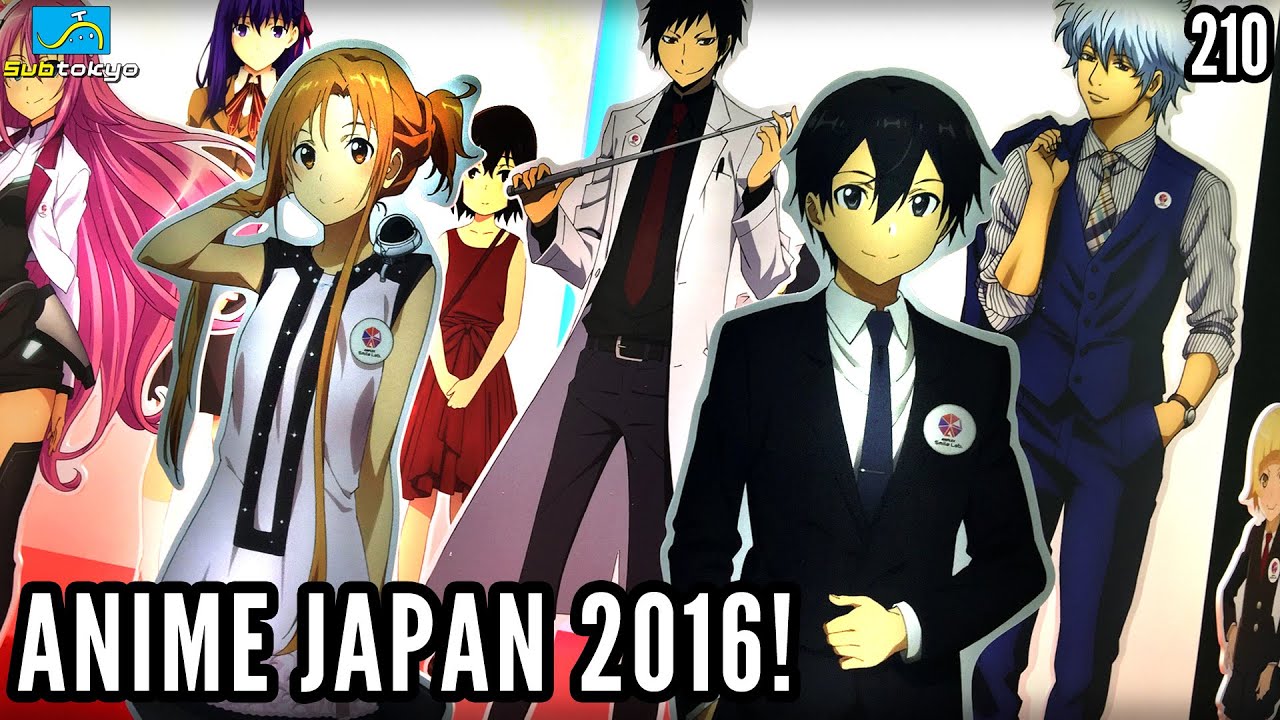 Anime Japan 2016! Subtokyo 210 - YouTube