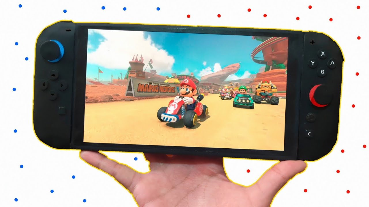 Hice un Nintendo Switch 2 de Cartón y es mejor que la de verdad 😳 - YouTube