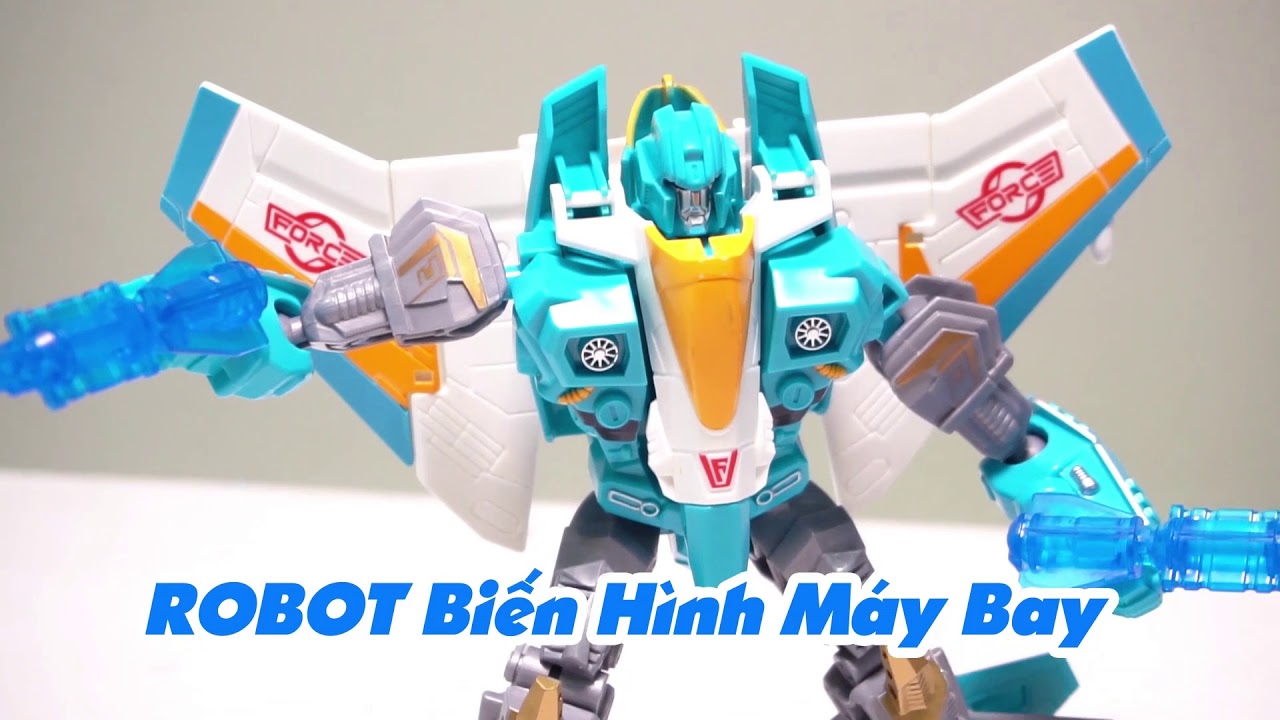 Robot biến hình xe hơi và máy bay - Toycity (Con Cưng) - YouTube