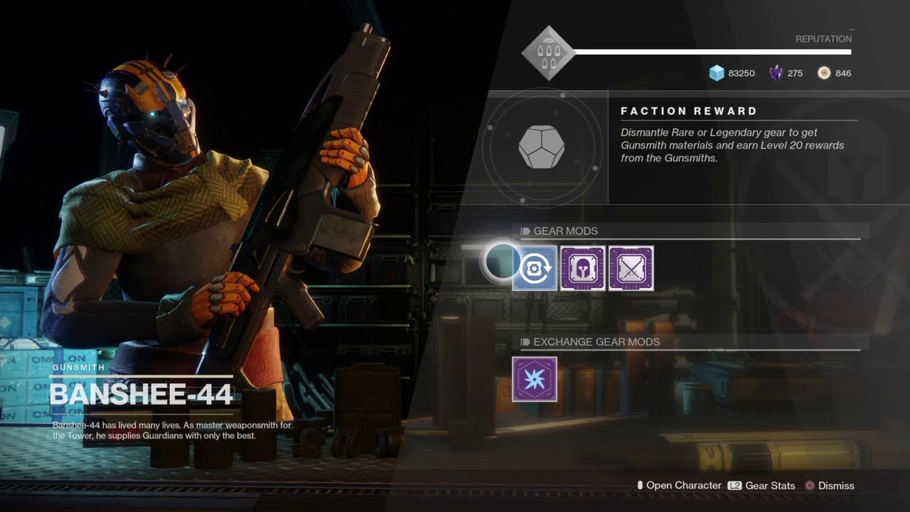 Destiny 2 how to get kinetic weapon mods on your kinetic primary - YouTube