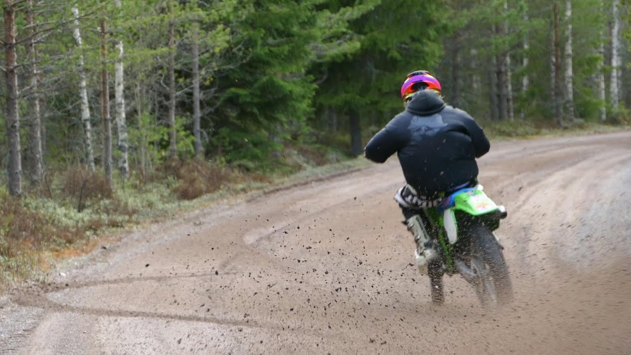 Kawasaki KX500cc 2-Stroke -90s Old-School Bike | Wide Open - YouTube