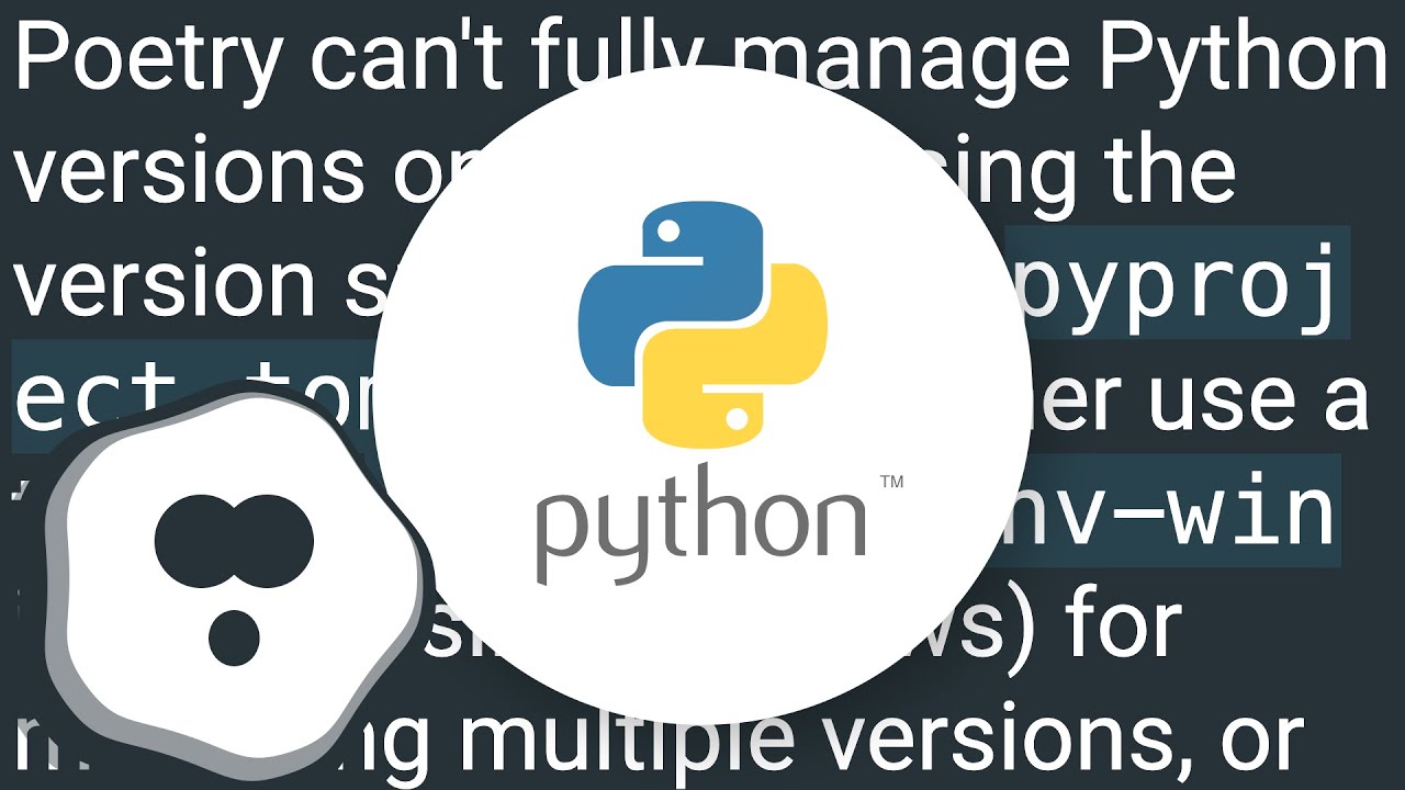 How can I specify which Python version poetry should create venv? - YouTube