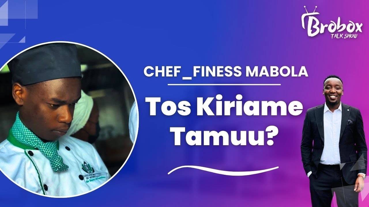 I AM NOT A COOK,I AM A CHEF || CHEF FINESS MABOLA_BROBOX TALK SHOW EP7 ...