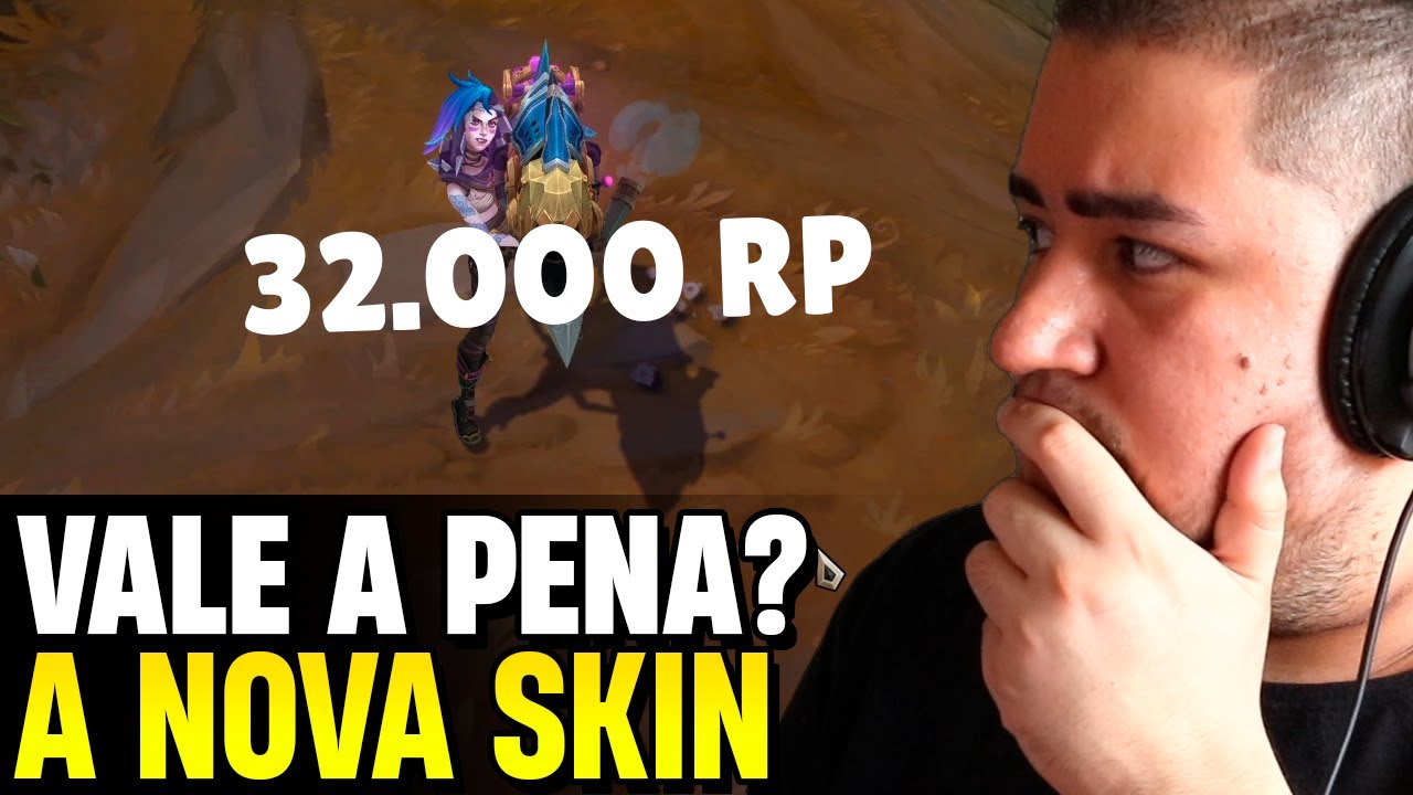 A NOVA SKIN DA JINX VAI ME FALIR? TESTEI A JINX FRAGMENTADA, CONSEGUI ...