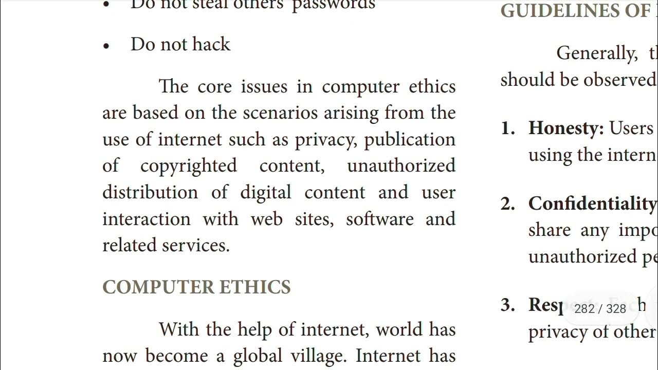 CLASS 11 COMPUTER SCIENCE CHAPTER-17 ( PART 1 CYBER SECURITY COMPUTER ...