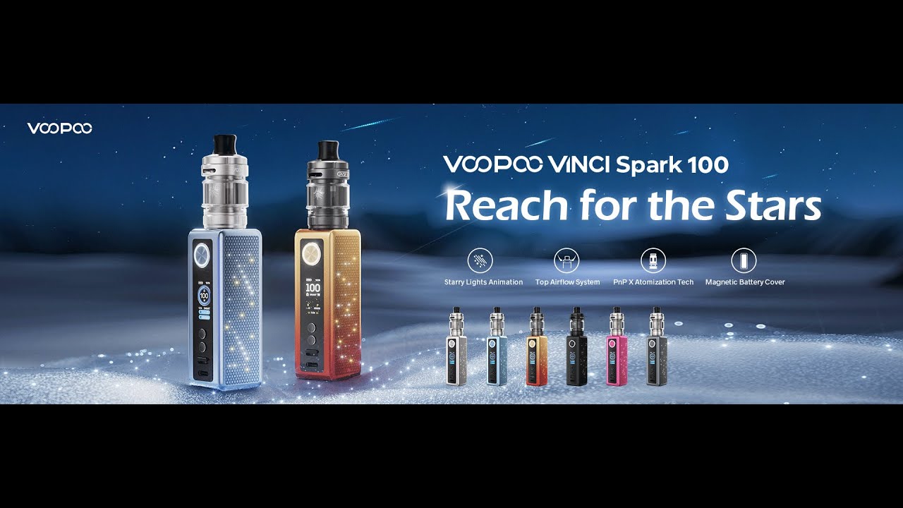 VOOPOO Vinci Spark 100 Kit 100W | Unboxing - YouTube