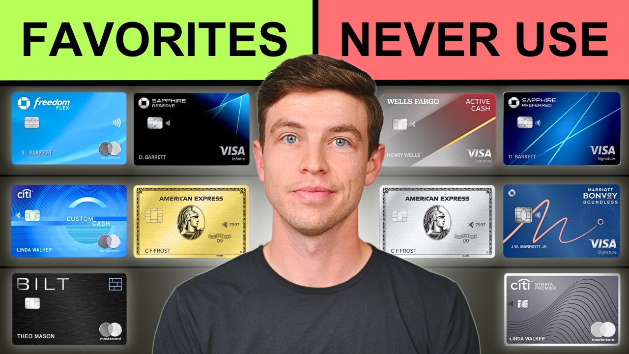 Ranking My 26 Credit Cards (Here’s My Favorites) - YouTube