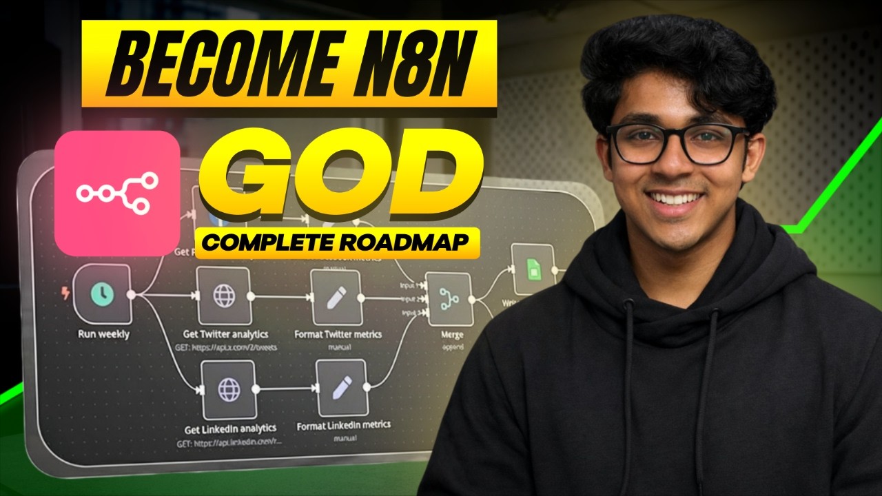 The n8n Roadmap Nobody Else Is Teaching You - YouTube