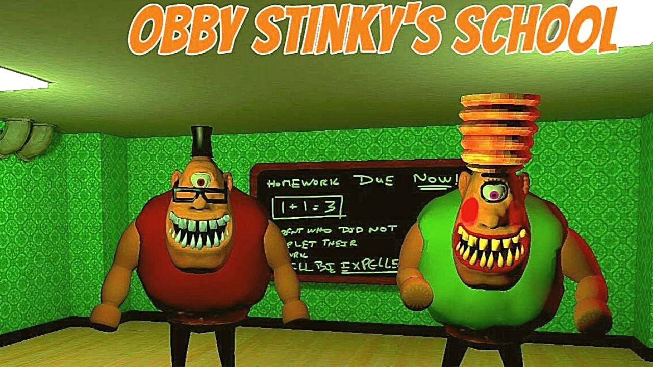 Mr Obby's Detention Full Gameplay - YouTube