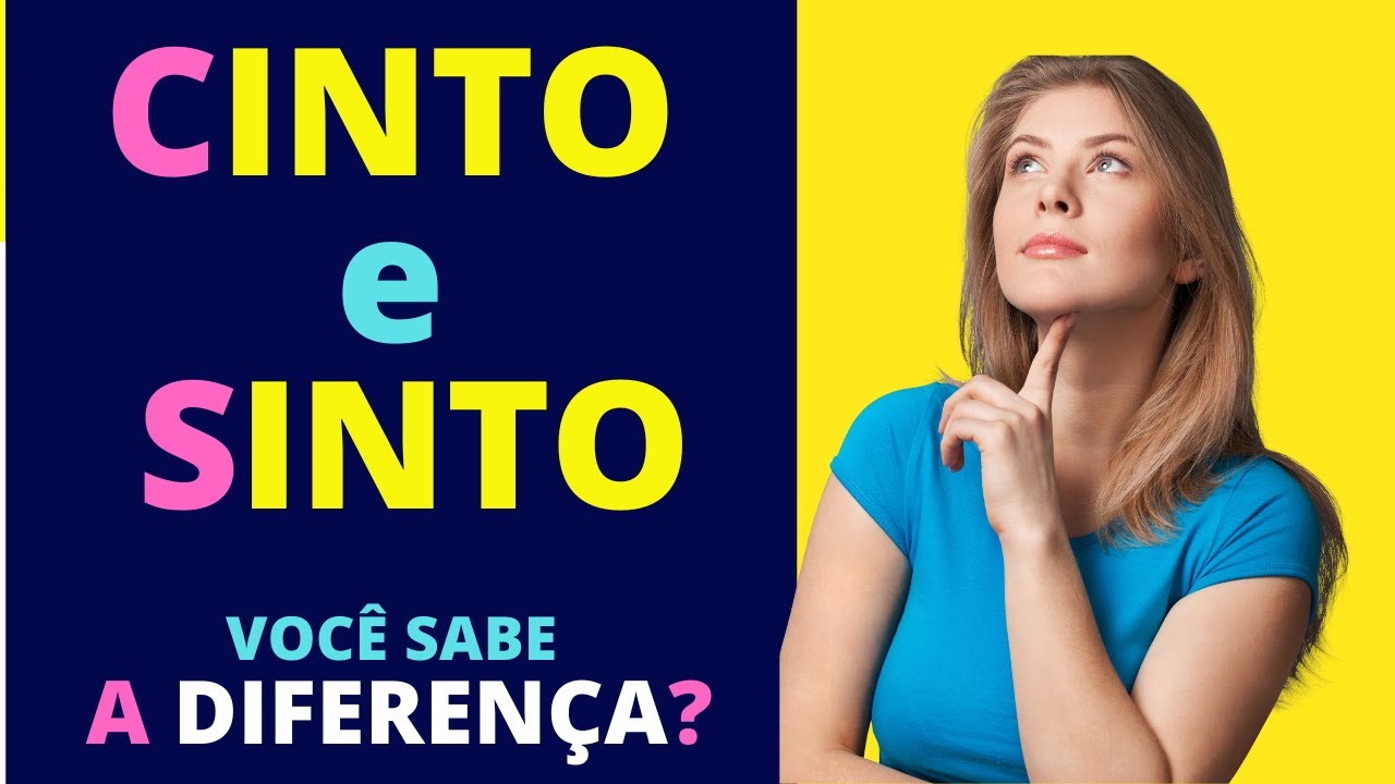 Diferença entre CINTO e SINTO - Saiba agora a diferença e como usá-las ...