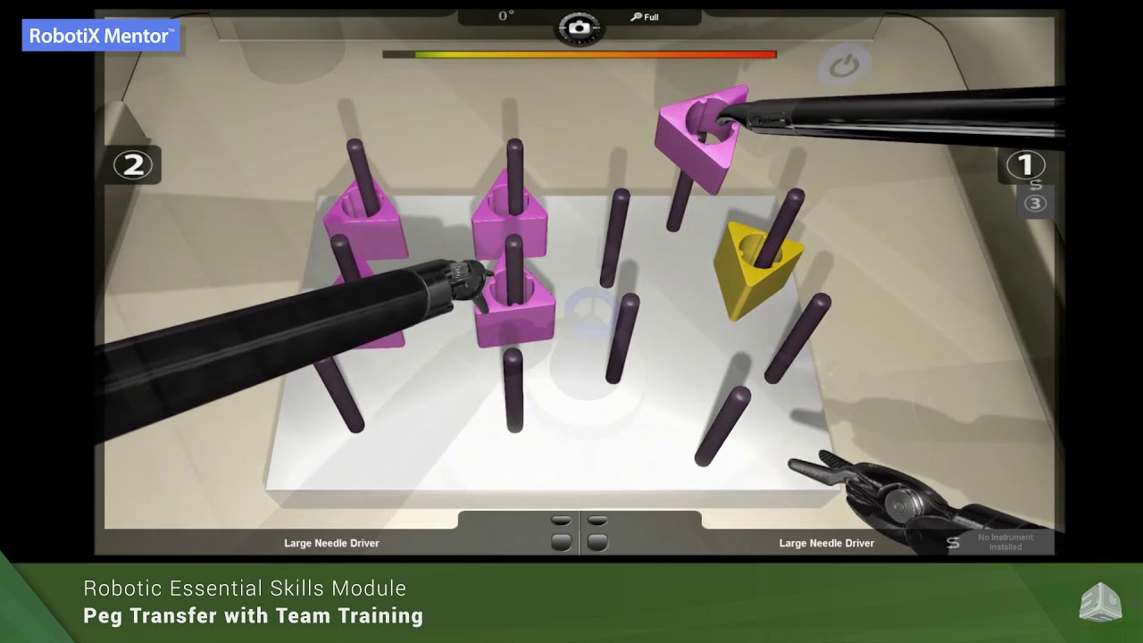 RobotiX Mentor, Robotic Surgery Simulator, Robotic Essential Skills ...