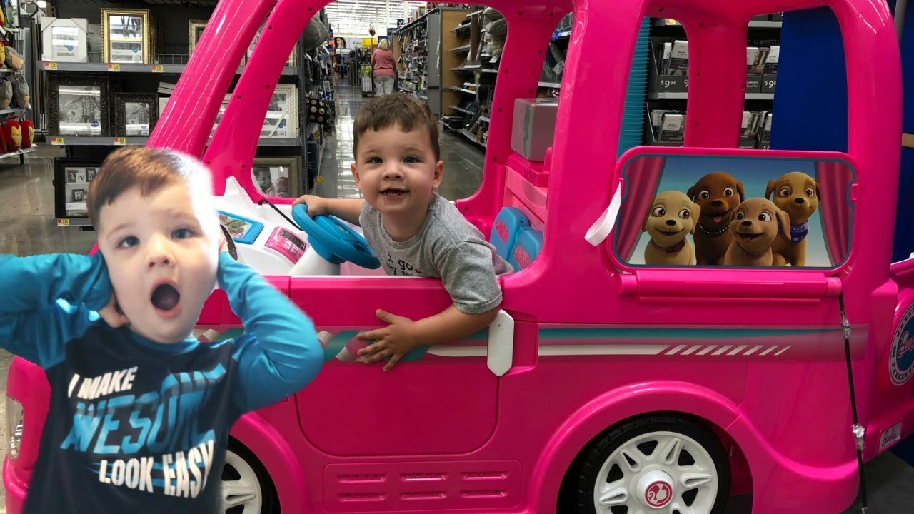 CALEB Pretend Play Toy Shopping at Real Toy Store For Kids - YouTube