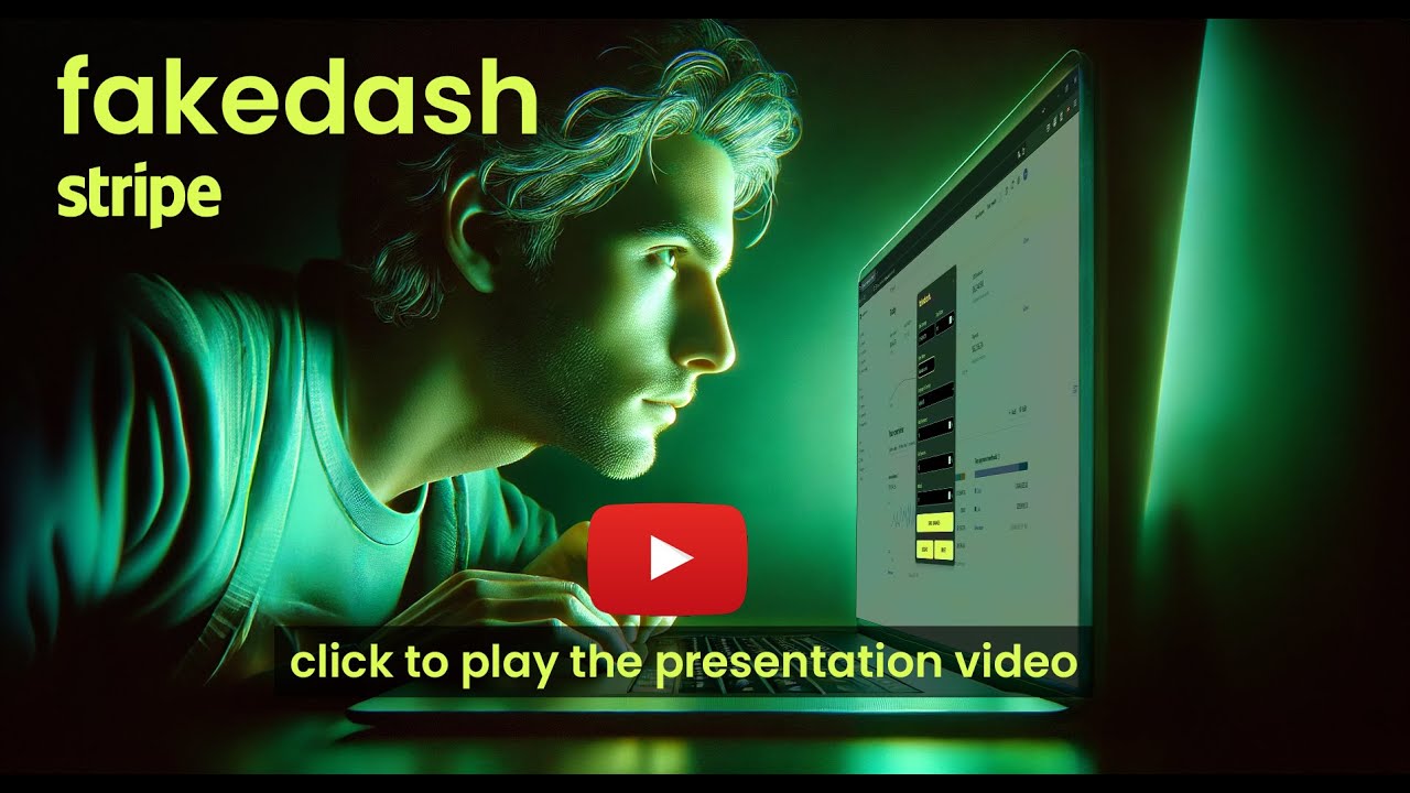 Fakedash Stripe Fake Dashboard - YouTube
