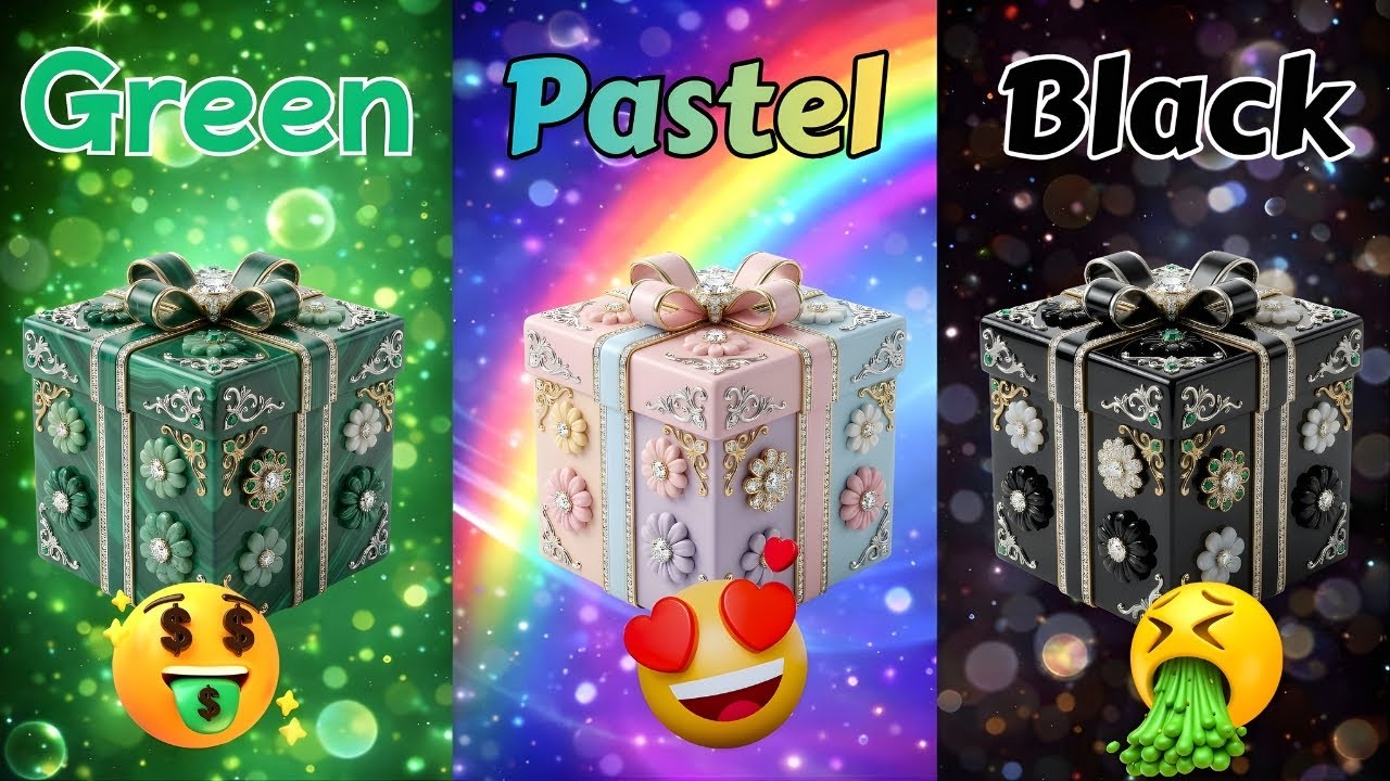 Only ONE Box Is Worth It… Green 🟢 vs Pastel 🎨 vs Black ⚫ SHOCKING END ...