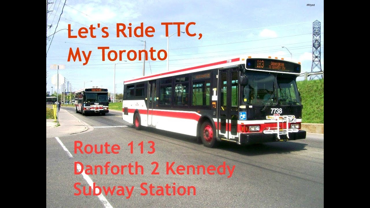 Ride TTC My Toronto Route 113 - YouTube
