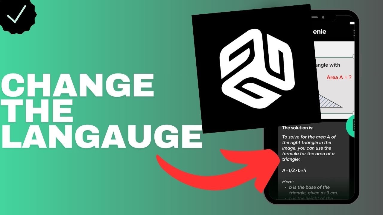 How to change the language in the Genie app? - YouTube