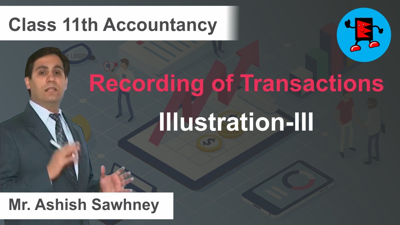CBSE Class 11 Accounts Recording of Transactions Illustration-III ...