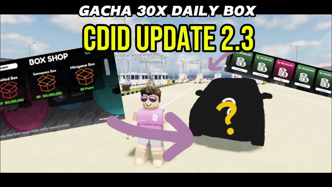 GACHA 30 DAILY BOX HASIL SABAR!!! - CDID Roblox Indonesia - YouTube