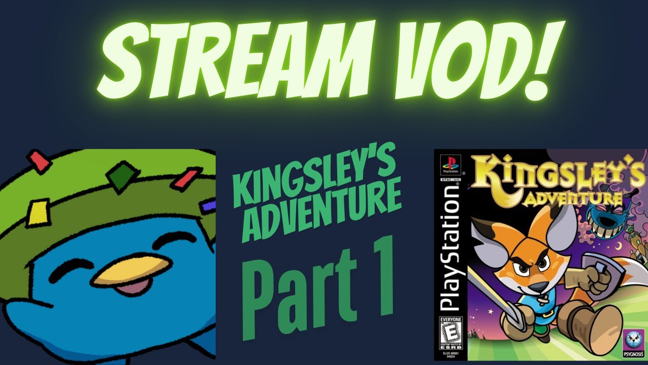Kingsley's Adventure (ps1) part 1 - YouTube
