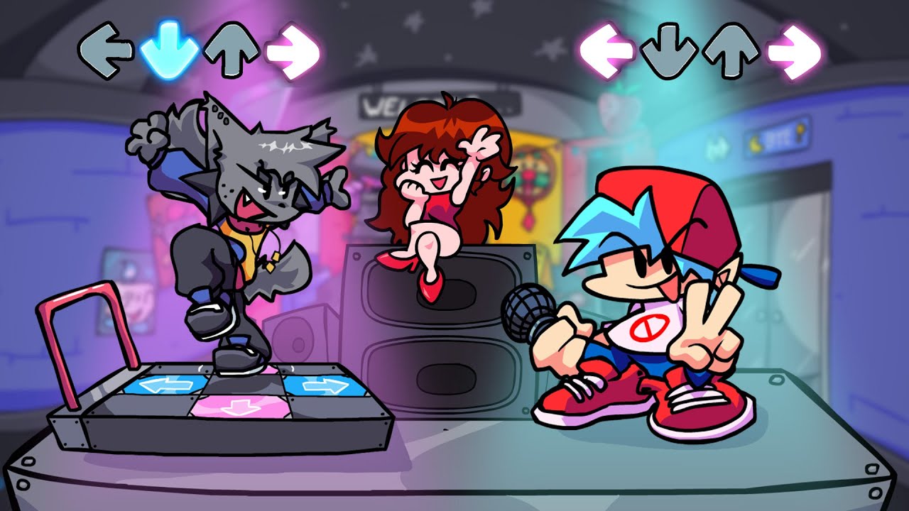 Friday Night Funkin pero este GATO quiere ENAMORAR a GF BAILANDO - VS ...