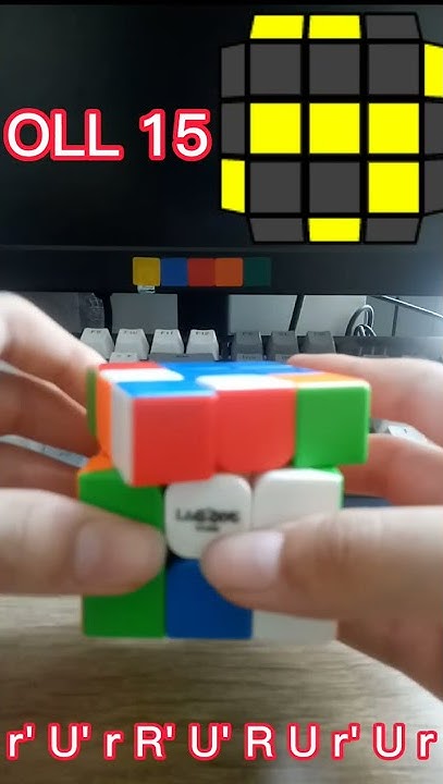 OLL 15 Algorithm | CFOP Method - Rubik 3x3#shorts - YouTube