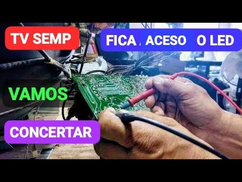 TV SEMP DE TUBO 29 polegadas fica com led ligado à estandbay e não liga ...