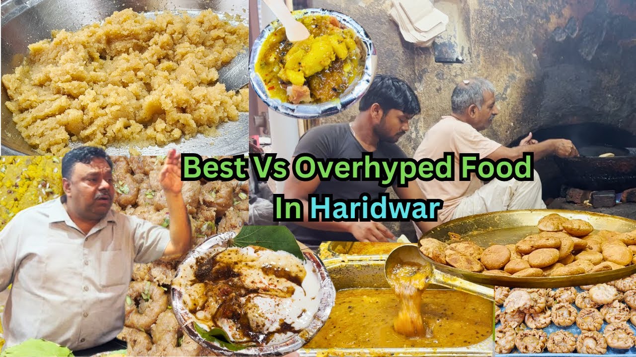 *SHOCKING* 90% of Haridwar's Street Food Is Overhyped | Best Vs ...