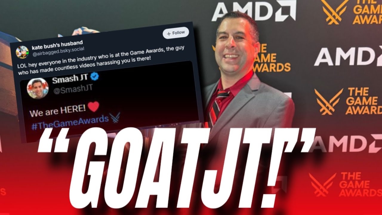 @SmashJT Crashes The Game Awards & Causes A COMPLETE MELTDOWN! - YouTube