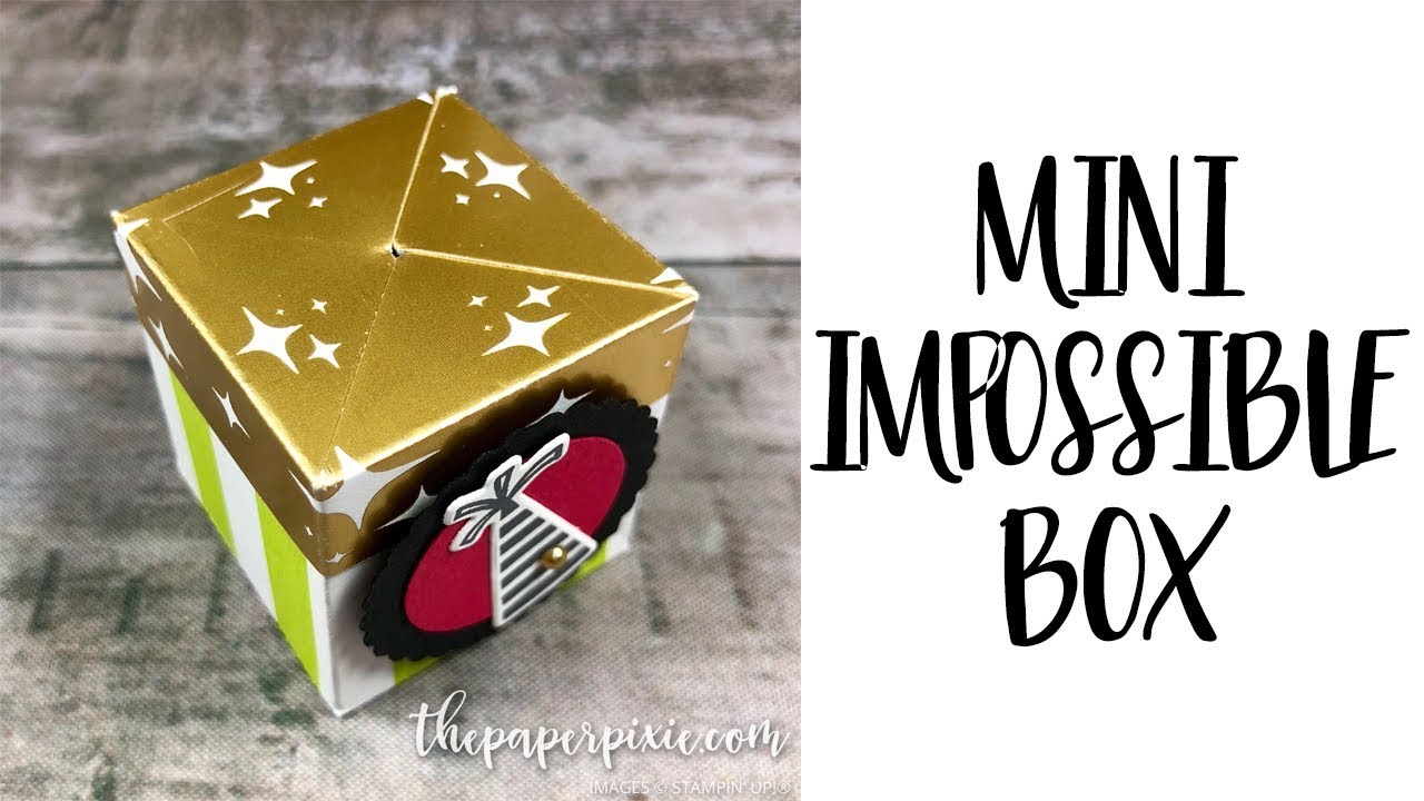 Mini Impossible Box Tutorial - YouTube