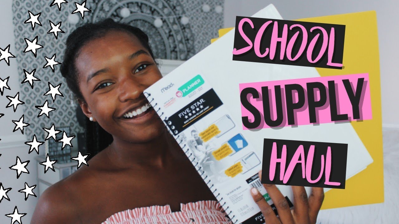 SCHOOL SUPPLIES HAUL 2018 Sophomore Year Edition YouTube school-supplies-haul-2018-sophomore-year-edition-youtube