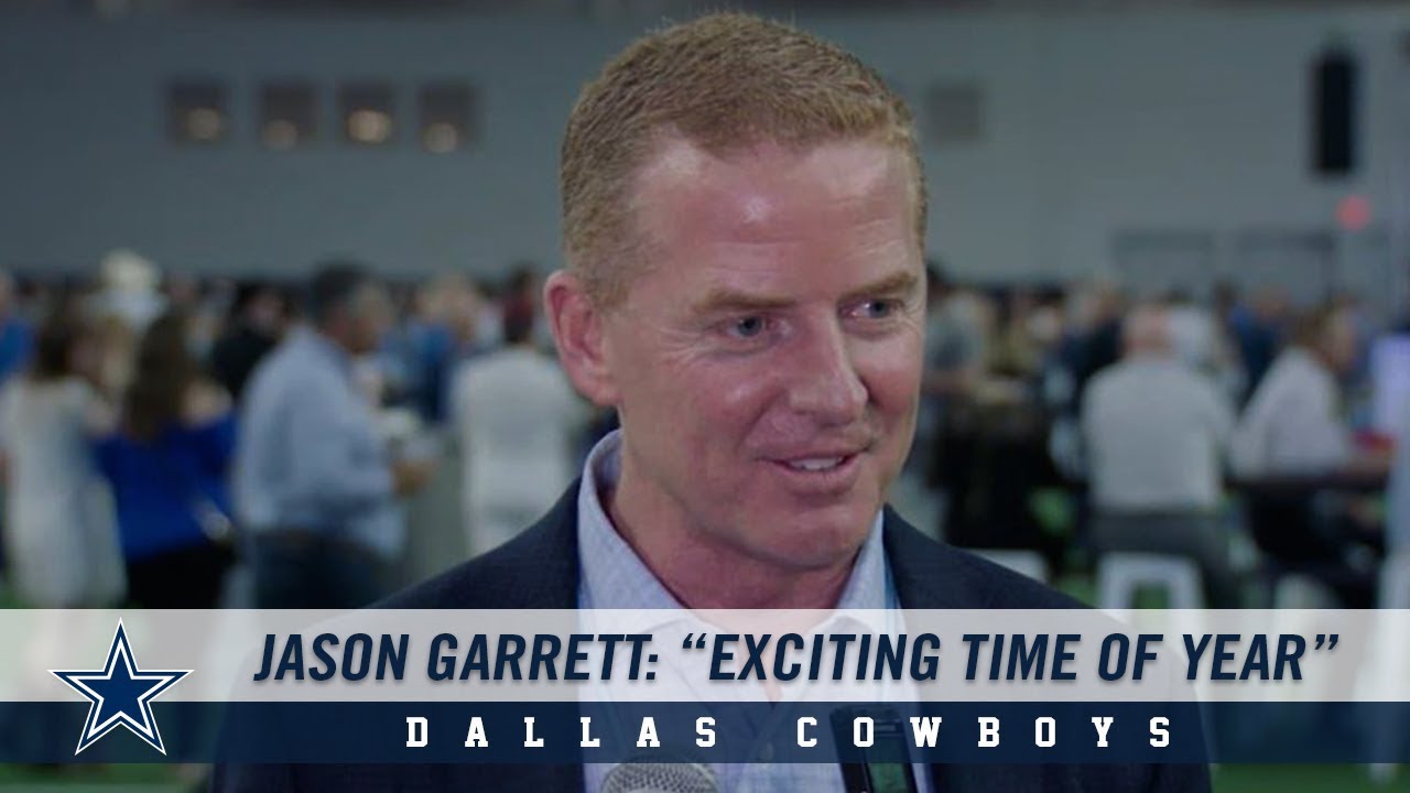 Jason Garrett: “Exciting Time Of Year” | Dallas Cowboys 2019 - YouTube