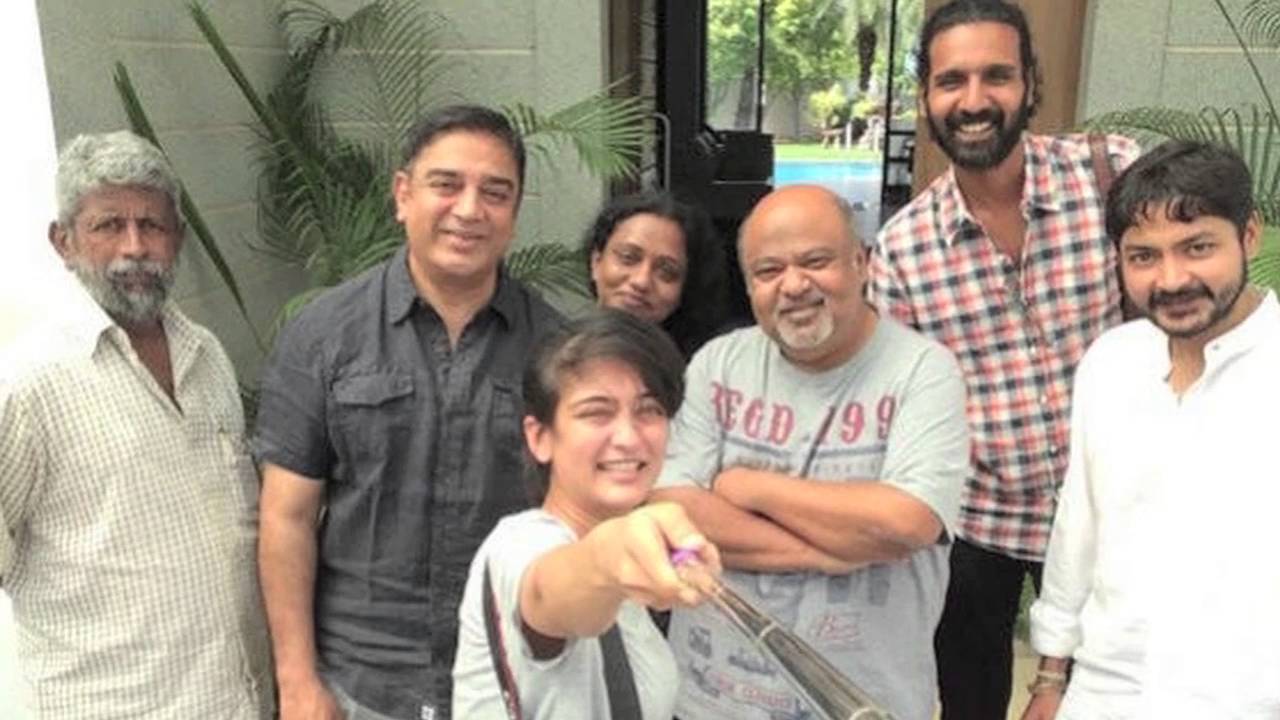 Actor Kamal Haasan Balram Naidu First Schedule Shoot Over in America ...