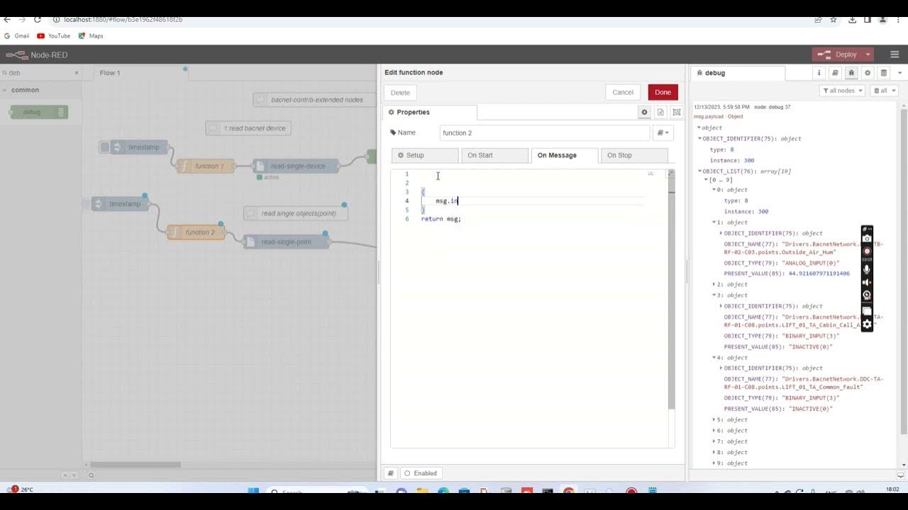 Reading BACnet Devices and Single Points : PART-2 - YouTube