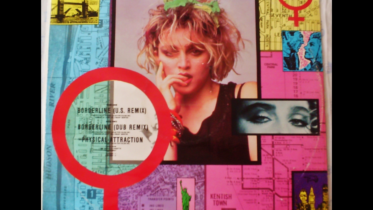 Madonna Borderline 12 Inch Vinyl 1983 Borderline Dub Remix