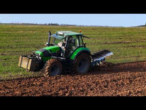 Winterbegrünung pflügen | Deutz-Fahr Agrotron 6160 P // Lemken Opal 140 | @sudeifelagrar6925 2026